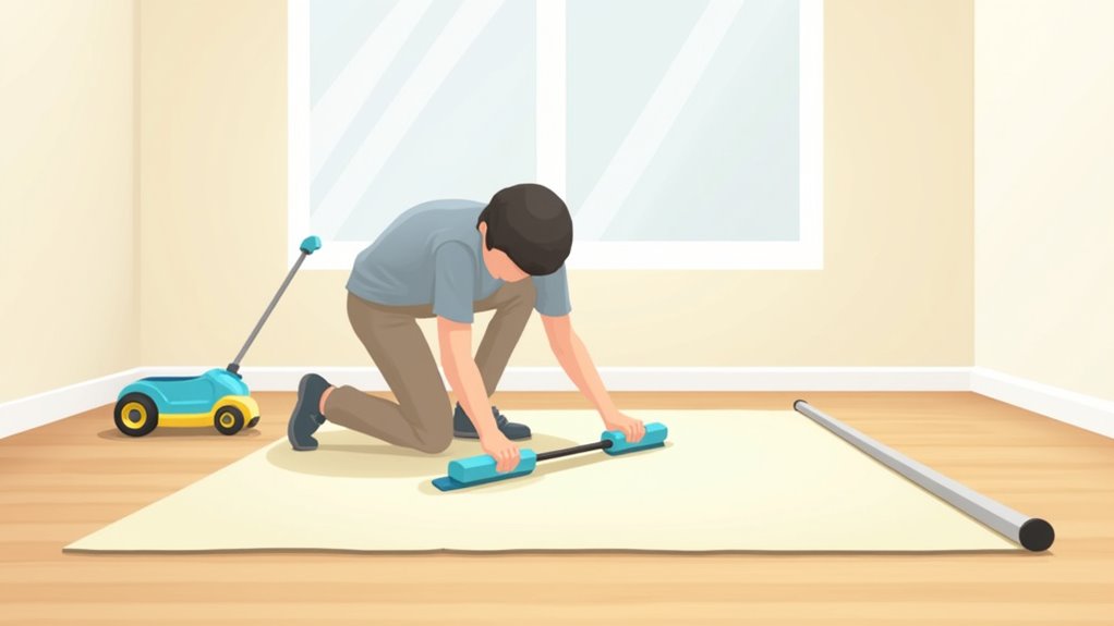 Carpet Restretching Step By Step